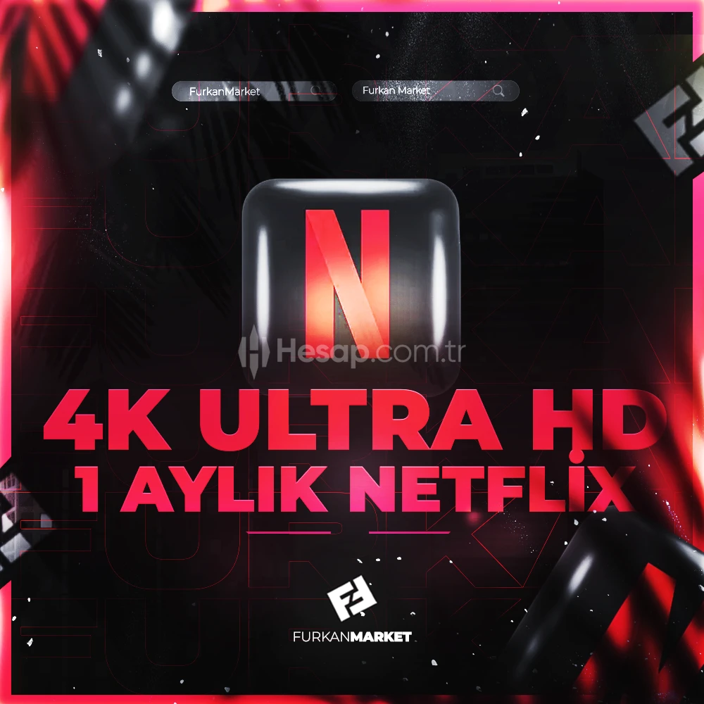 FurkanMarket - ⭐[4K ULTRA HD⭐ KİŞİYE ÖZEL NETFLİX 1 AYLIK⭐ - #110272