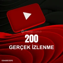 osadecefe - YOUTUBE 200 ORGANİK İZLENME 15 GÜN GARANTİLİ - #410918