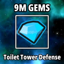 bczstore - 9M Gems Toilet Tower Defense Roblox - TTD Gems - #635820