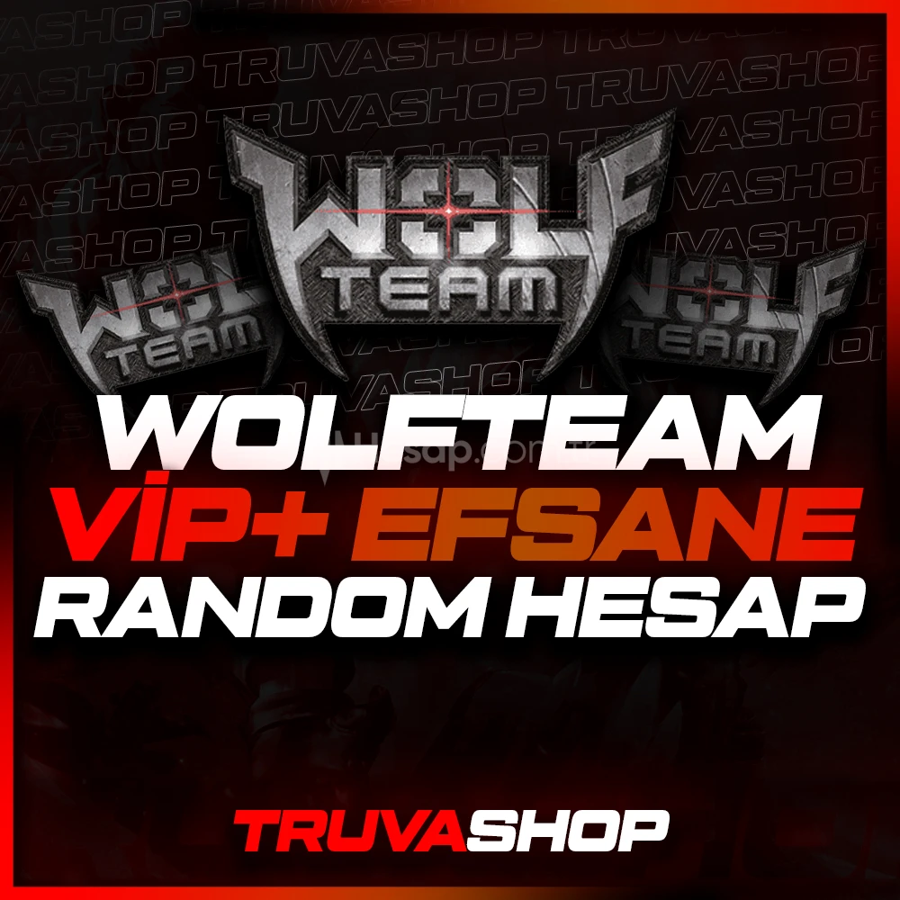 truvashop - ⭐Wolfteam | VIP Efsane Random Hesap - #255078