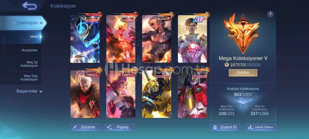 harley06710 - MEGA V. x2 LEGEND 463 KOSTÜM x3 KOFF ve DAHASI - #268409