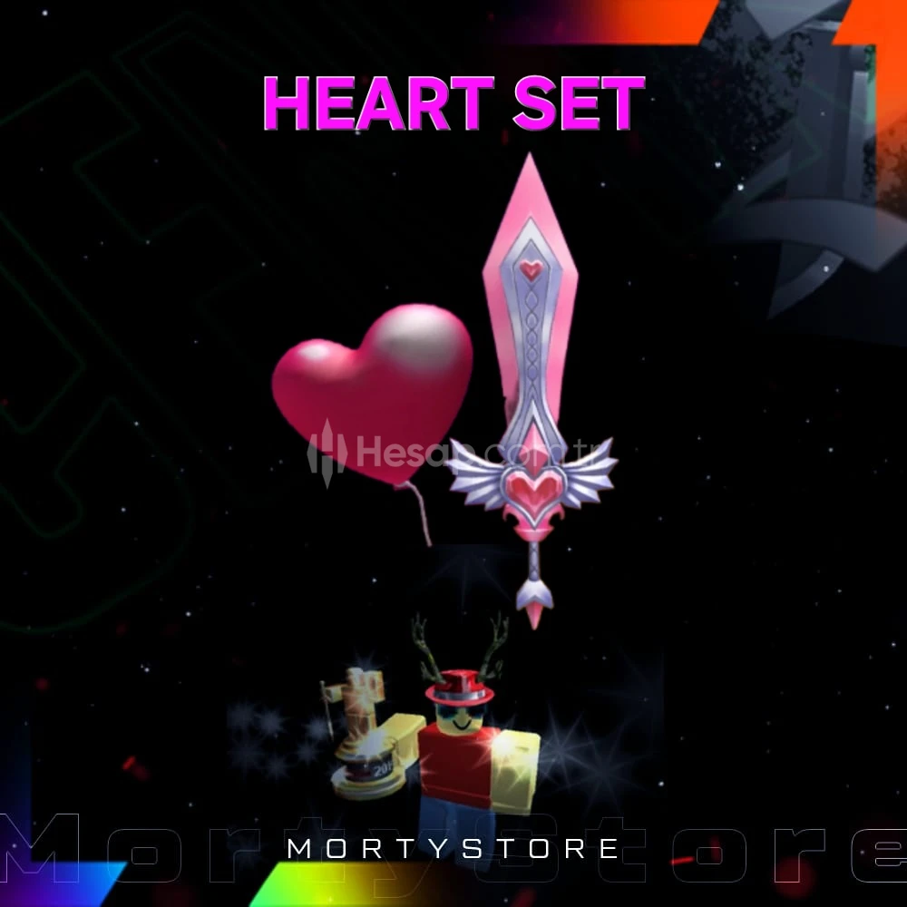 mortystore - ⭐[ MM2 1x HEART SET [ EN UYGUN 🌟 - #278854