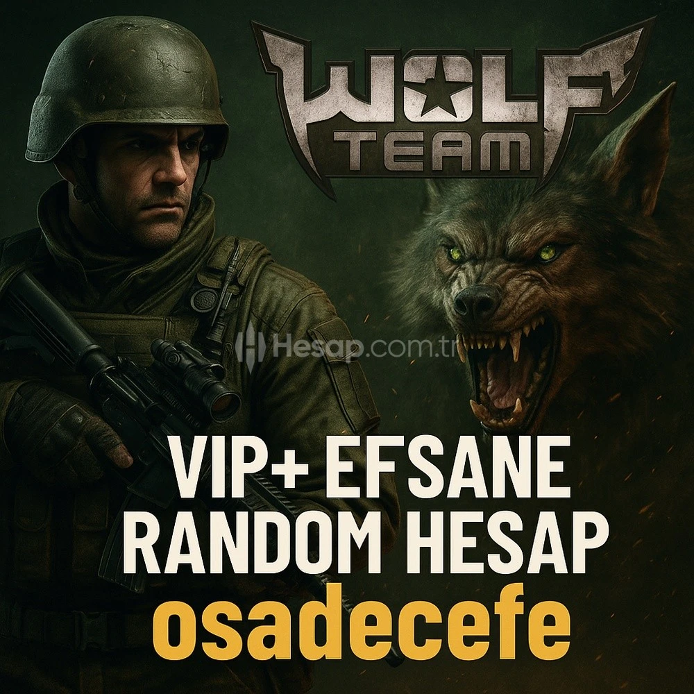 osadecefe - ⭐ Wolfteam | VIP Efsane Random Hesap 💥 - #280478