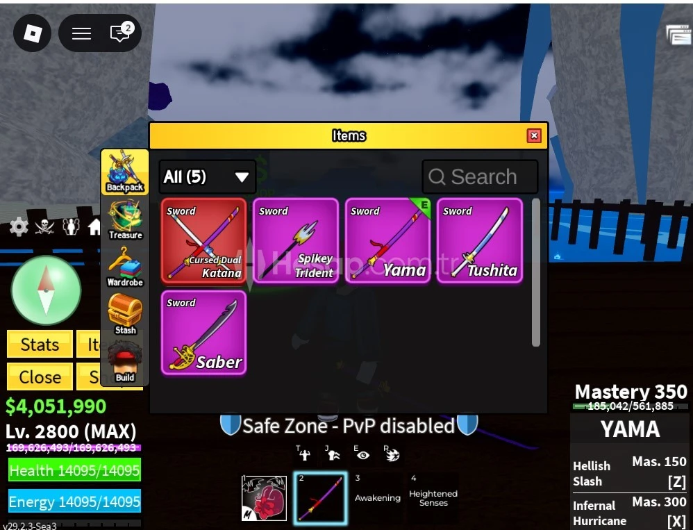 AlpOnline - ⭐SANGUINE + CDK | GHOUL V4 FULL GEAR - #291495