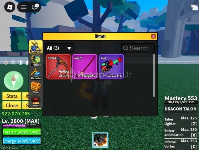 AlpOnline - ⭐YETI + GRAVITY | BLOX FRUITS - #354041