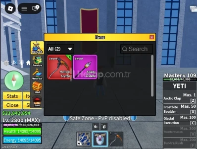 AlpOnline - ⭐YETI YENMİŞ | 2800 LEVEL | BLOX FRUITS - #473300