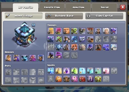 isurrender - CLASH OF CLANS 133 SEVIYE BELEDIYE 12 HESAP - #585732