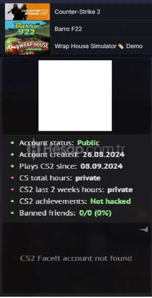 HizliTeslim - PRİME HESAP 29 LV 25 TL CS GO ENVANTERLİ FACEİT İLK KAY ...