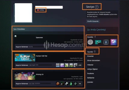 HizliTeslim - 3 MADALYALI 7 LV 275 TL CS GO ENVANTERLİ New WorldAete ...
