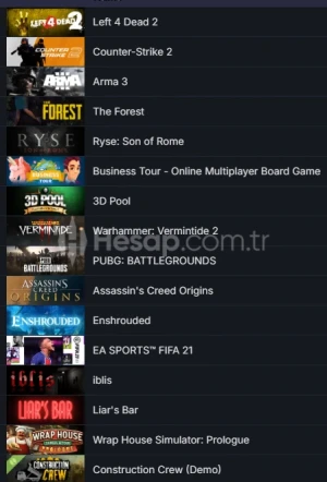 HizliTeslim - 7 MADALYALI TR HESABI 1075 TL CS GO ENVANTERLİ Assassin ...
