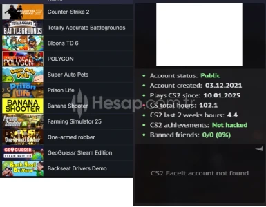 HizliTeslim - 1 MADALYALI 8 LV 150 TL CS GO ENVANTERLİ Farming Simula ...
