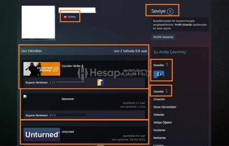 HizliTeslim - PRİME HESAP 6 lv 440 TL CS GO ENVANTERLİ FACEİT İLK KAY ...