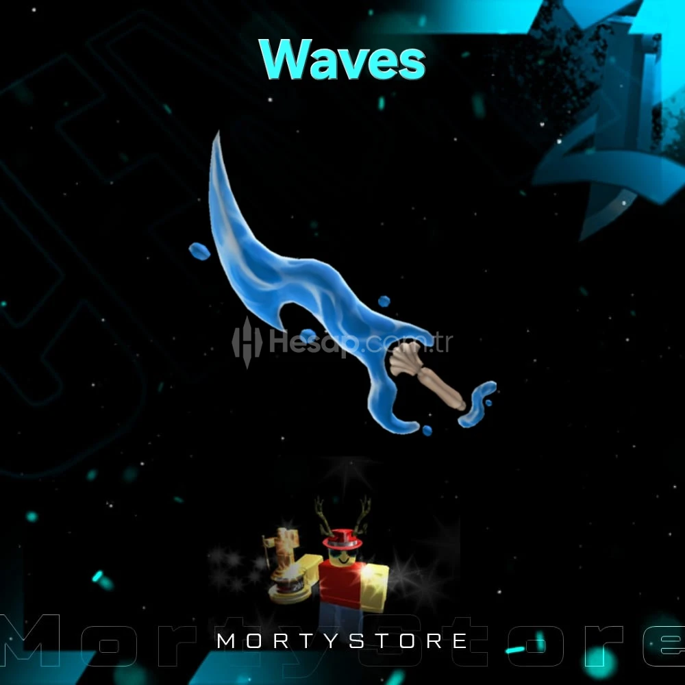 mortystore - ⭐[ MM2 1x Waves [ EN UYGUN 🌟 - #309815