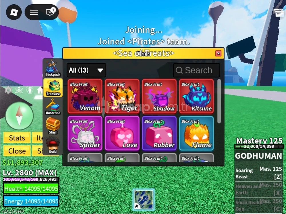 AlpOnline - ⭐KITSUNE TIGER SHADOW VENOM FRUIT | BLOX FRUITS - #354041