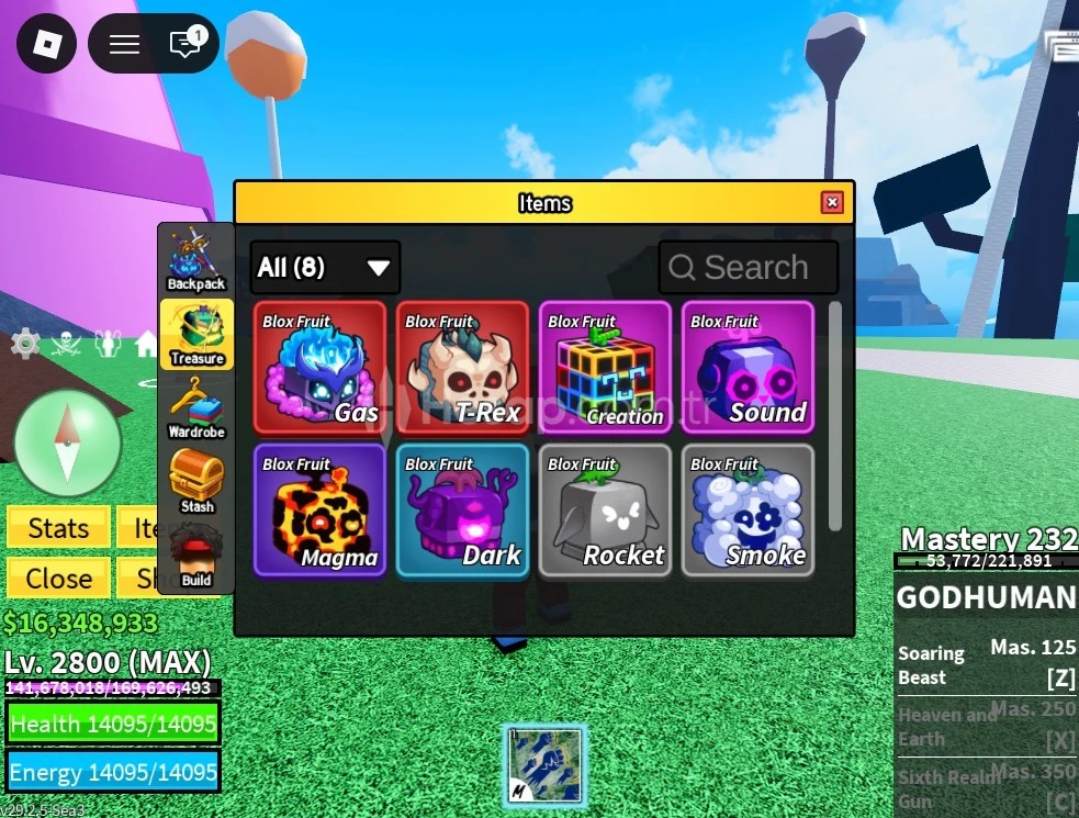 AlpOnline - ⭐TREX GAS FRUIT | BLOX FRUITS | - #354052