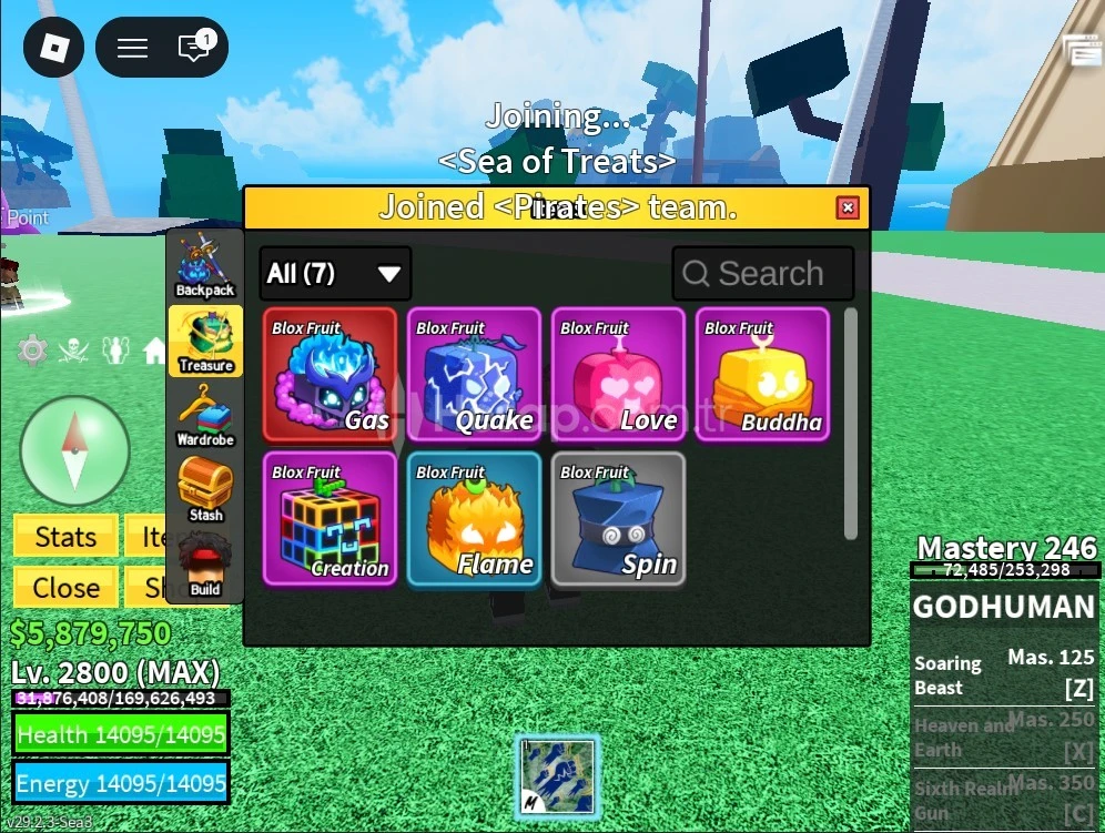 AlpOnline - ⭐GAS + BUDDHA FRUIT | BLOX FRUITS - #422478