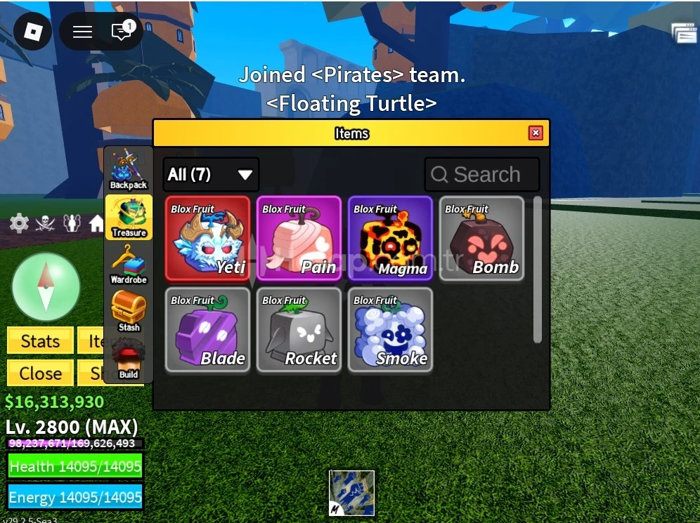 AlpOnline - YETI FRUIT | 2800 LEVEL | BLOX FRUITS - #427010