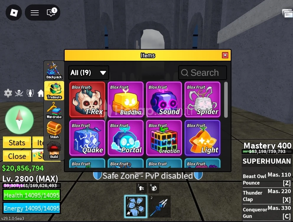 AlpOnline - ⭐TREX + BUDDHA FRUIT | BLOX FRUITS - #428274