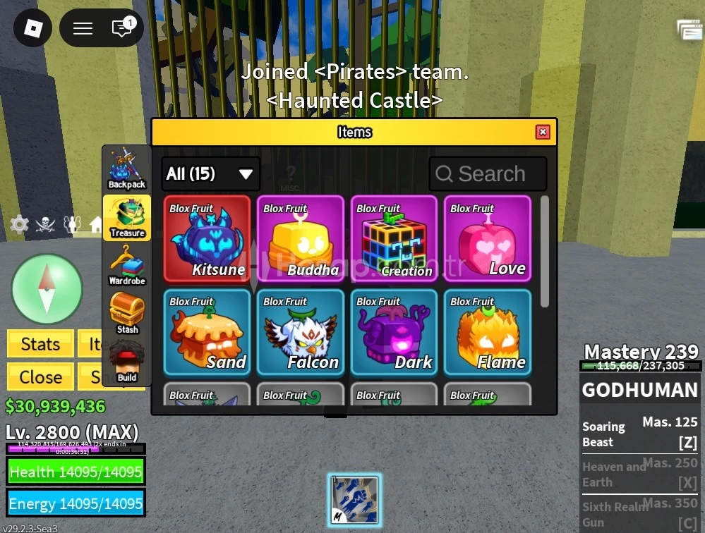 AlpOnline - ⭐KİTSUNE BUDDHA | BLOX FRUITS | 2800LVL - #428274