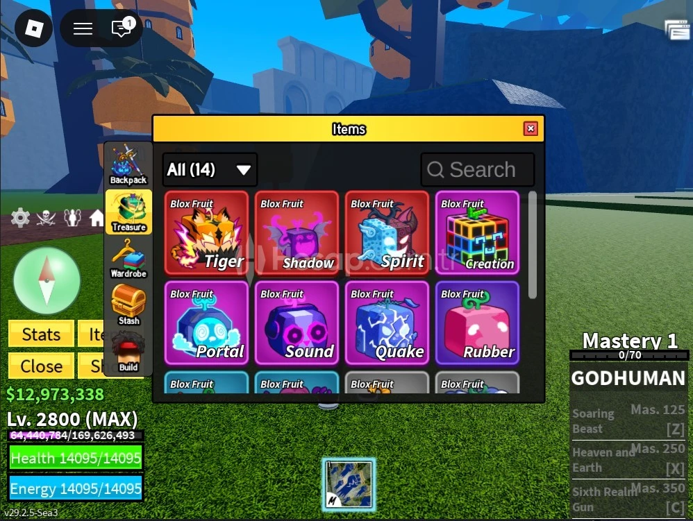 AlpOnline - ⭐TIGER SHADOW SPIRIT PORTAL | 2800 LVL | BLOX FRUITS - #429064
