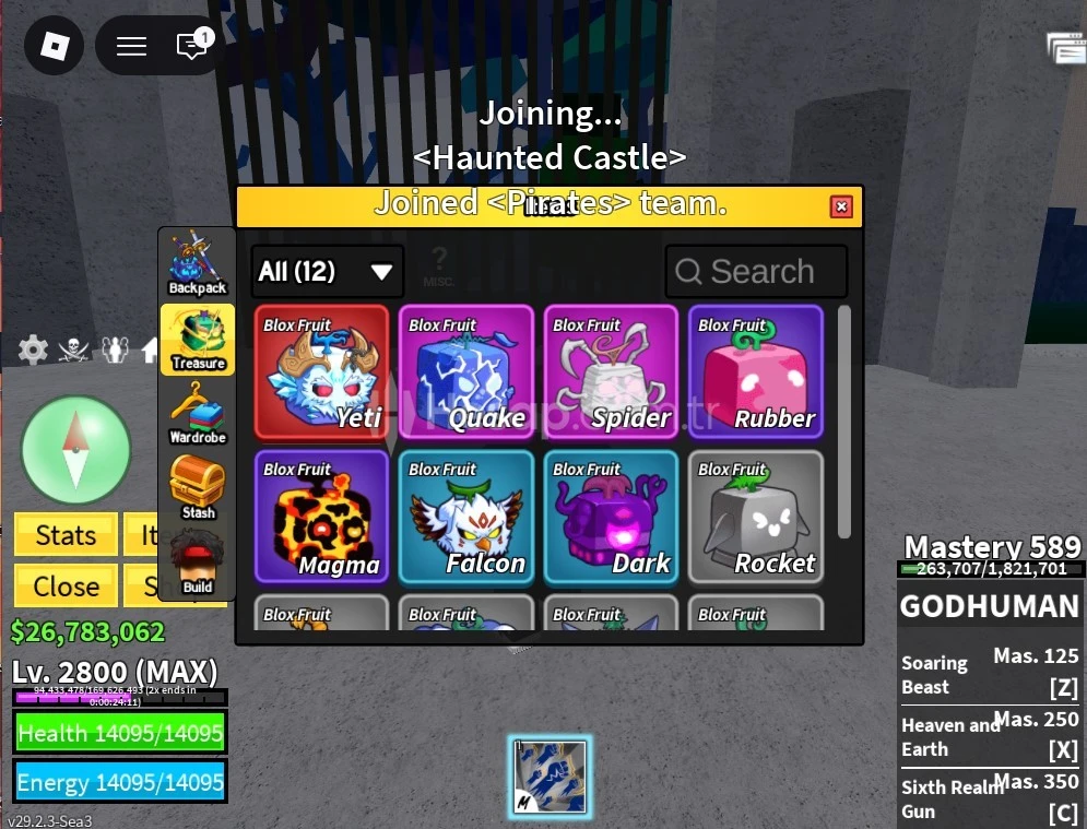 AlpOnline - ⭐YETİ + HALLOW SYTCHE | BLOX FRUITS - #498769