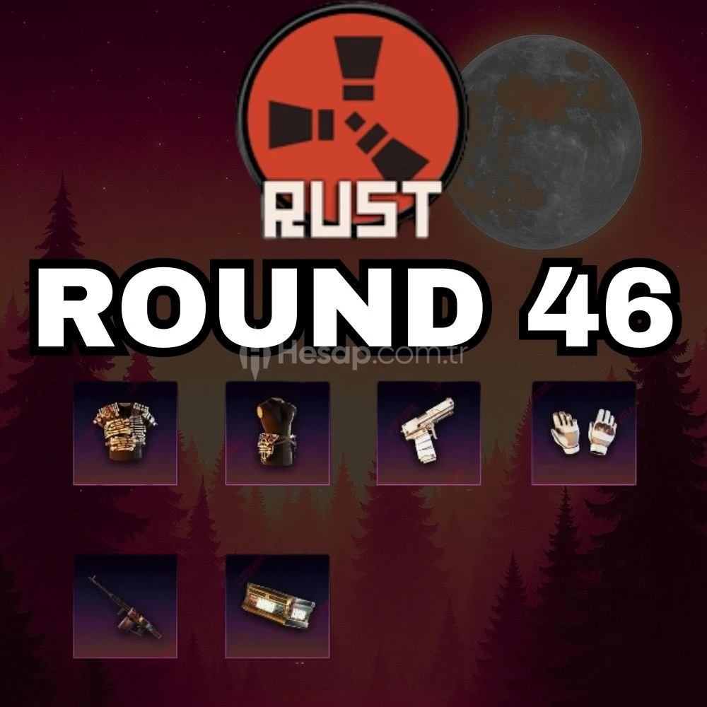 anisus - ⭐RUST | ROUND 46 | 6 SKİN | TWİTCH DROP - #529403