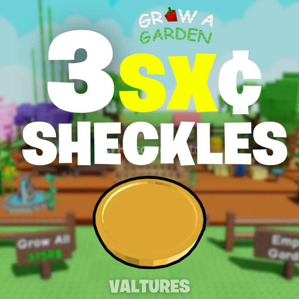 valtures - ⭐ Grow A Garden 3Sx 3.000.000 Qi Sheckles - #537630