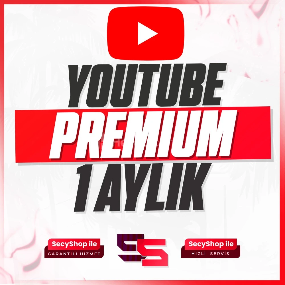 SecyShop - ⭐YOUTUBE PREMİUM 1 AYLIK KENDİ HESABINIZA⭐ - #542579