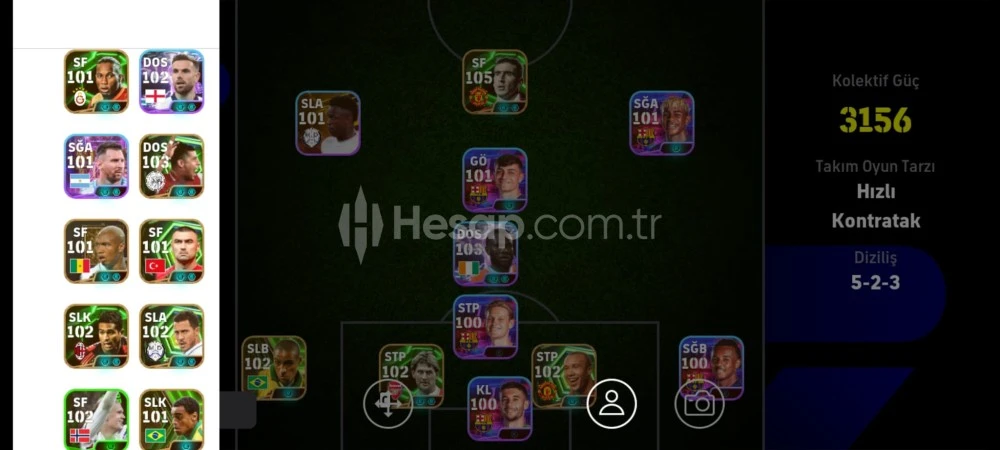 EagleShop - 3160KG 105 CONTANA VE 102 HAZARD MAİNLİK - #553817