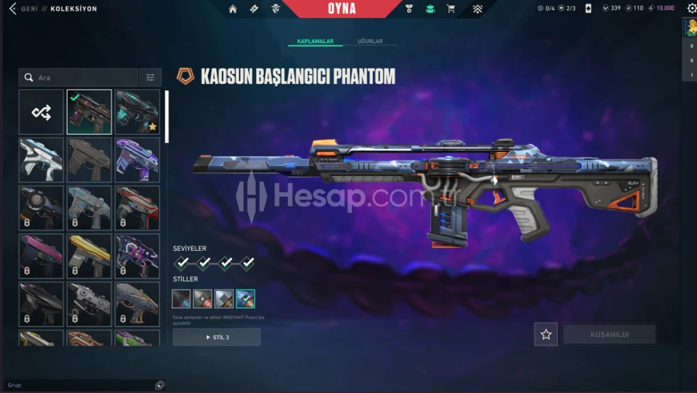 keintes1 - VALORANT ÖMÜRLÜK BOL SKİNLİ HESAP - #606293