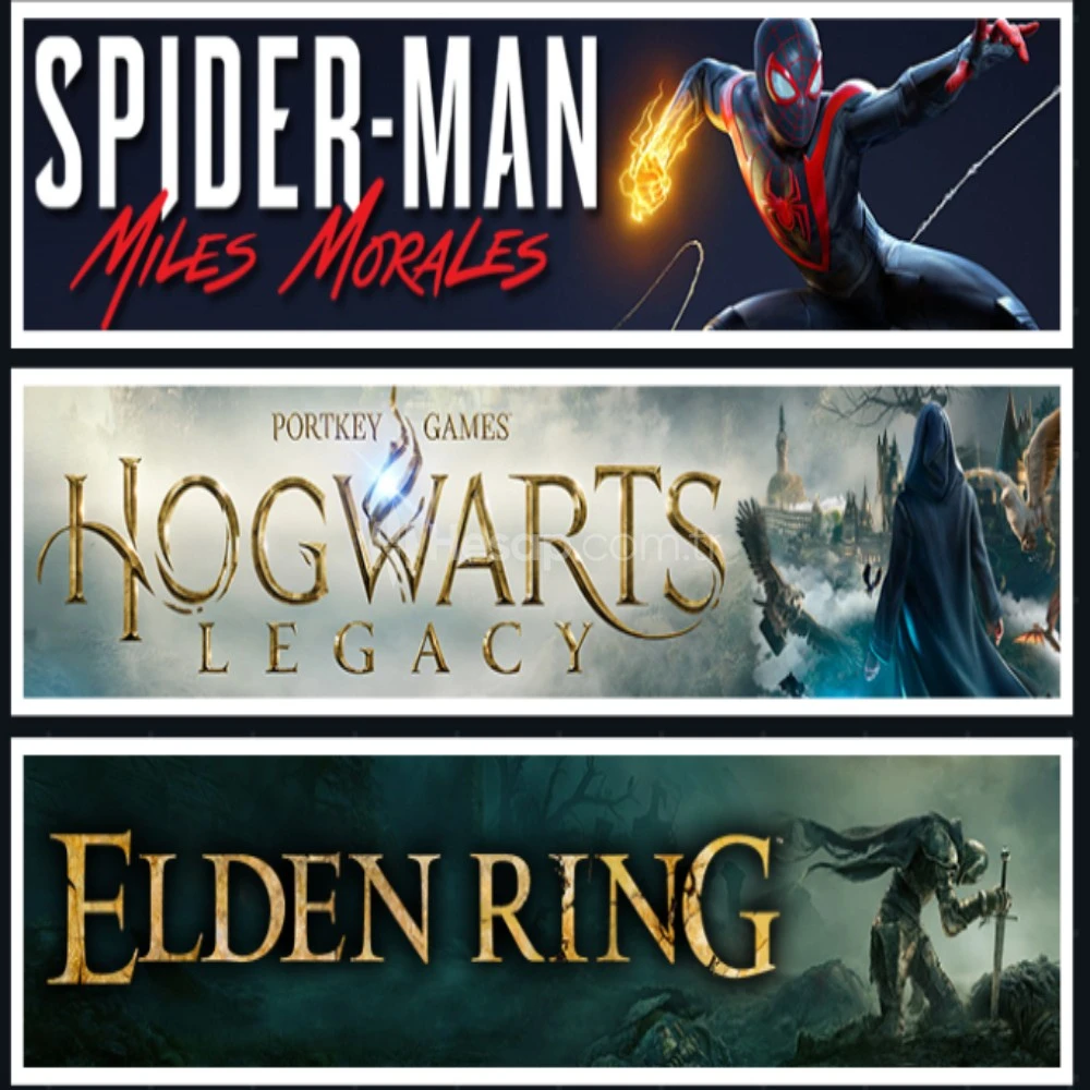 R4NK - Hogwarts Legacy + Spider Man Miles M + Elden Ring - #629805