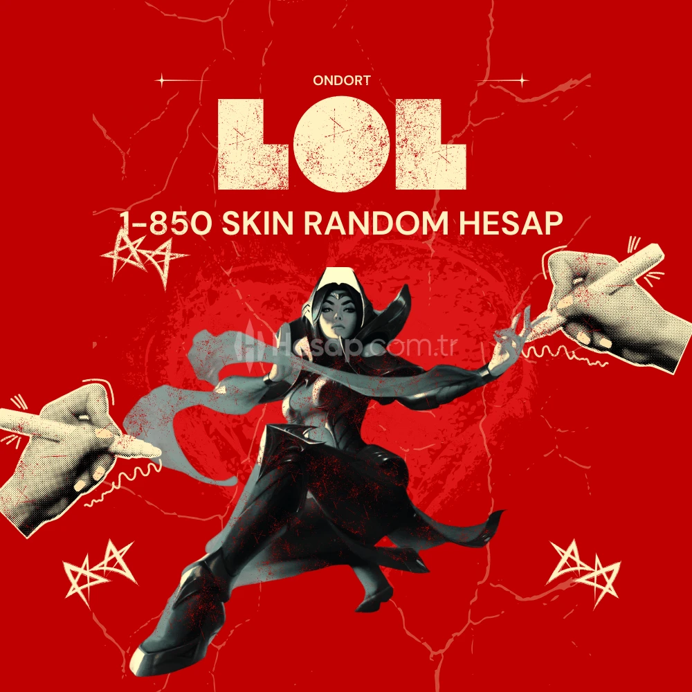 ondort - 🔥 LEAGUE OF LEGENDS 1- 850 SKİN RANDOM HESAP 🔥 - #631307