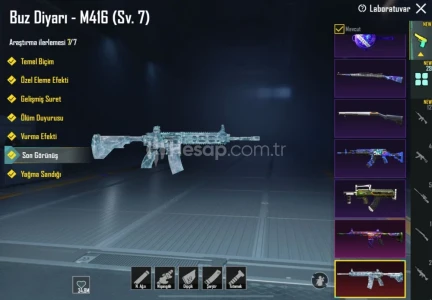 ediz22 - 80 SEVİYE BUZ M416 7 SEVİYE MASKARA M416 4 SEVİYE - #243150