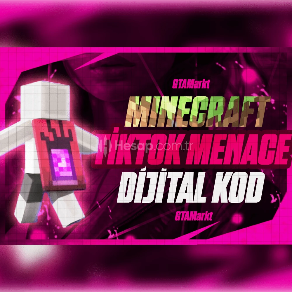 gtamarkt - ⭐Tiktok Menace Cape⭐Dijital Kod Minecraft⭐ - #197943