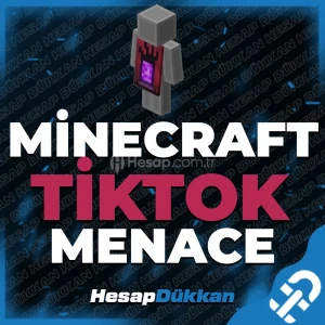 hesapdukkan - ⭐TİKTOK Menace Cape⭐Dijital Kod Minecraft ⭐ - #221800