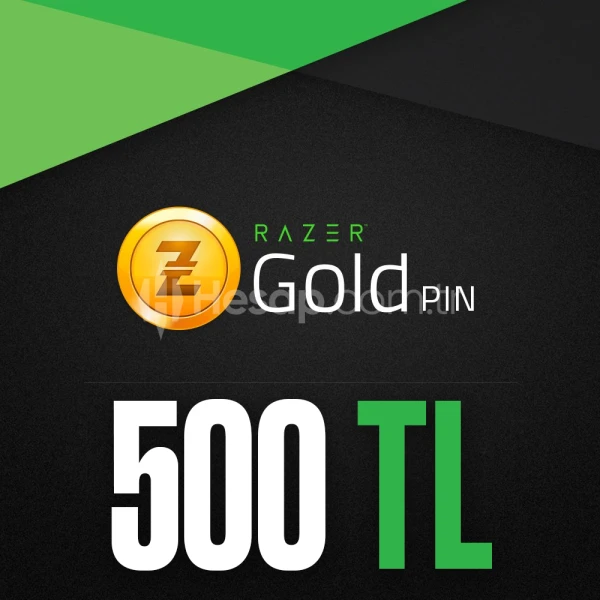 500 TL Razer Gold Pin Satın Al, En Ucuz Gold Razer