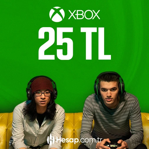 Xbox 25 TL Hediye Kartı Satın Al - Ucuz ve Güvenilir