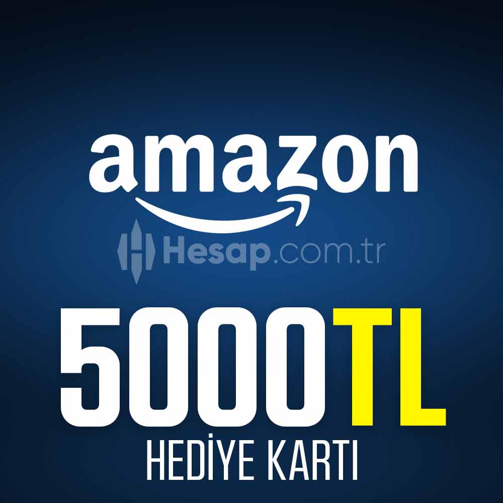 Amazon 5000 TL Hediye Kartı Epin Kodu Satın Al